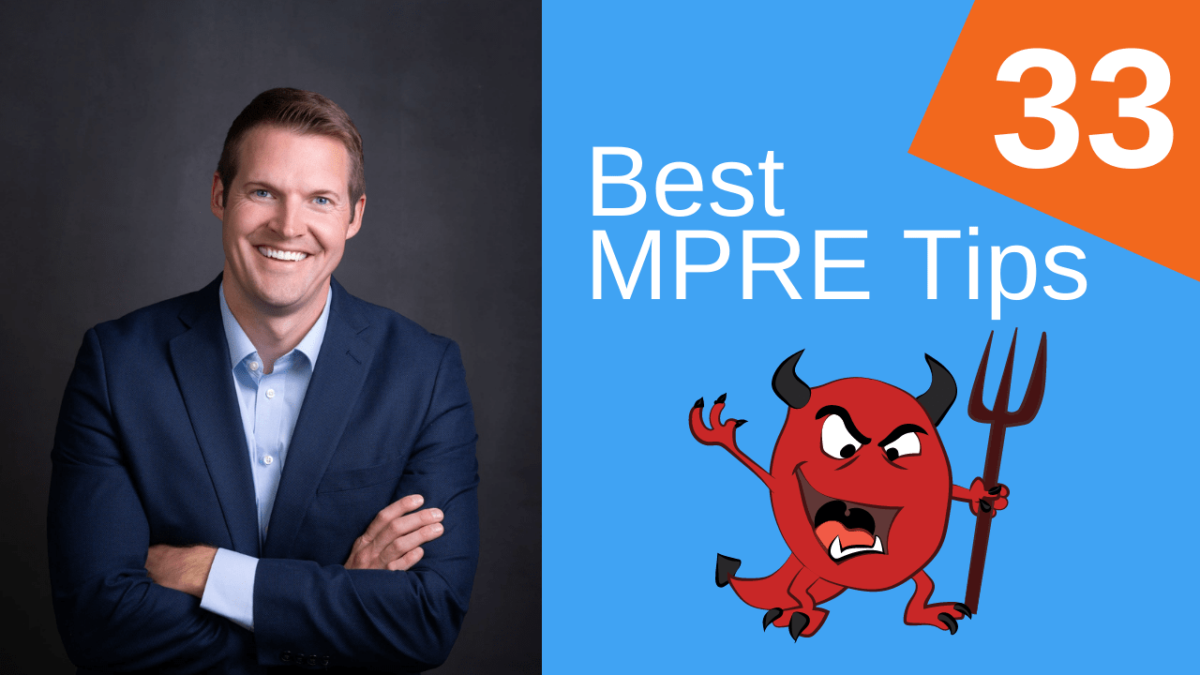 33 Awesome MPRE Tips | Crush the MPRE | 2024